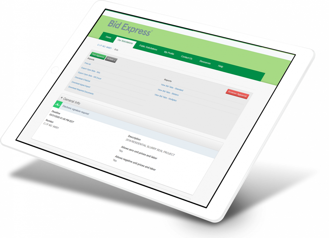 Construction Bidding Software for Local Agencies and Contractors | Bid ...
